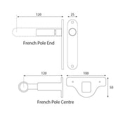 French Curtain Poles | LINEAR