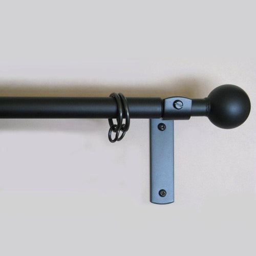 19mm Metal Curtain Pole Pack with Ball Finials